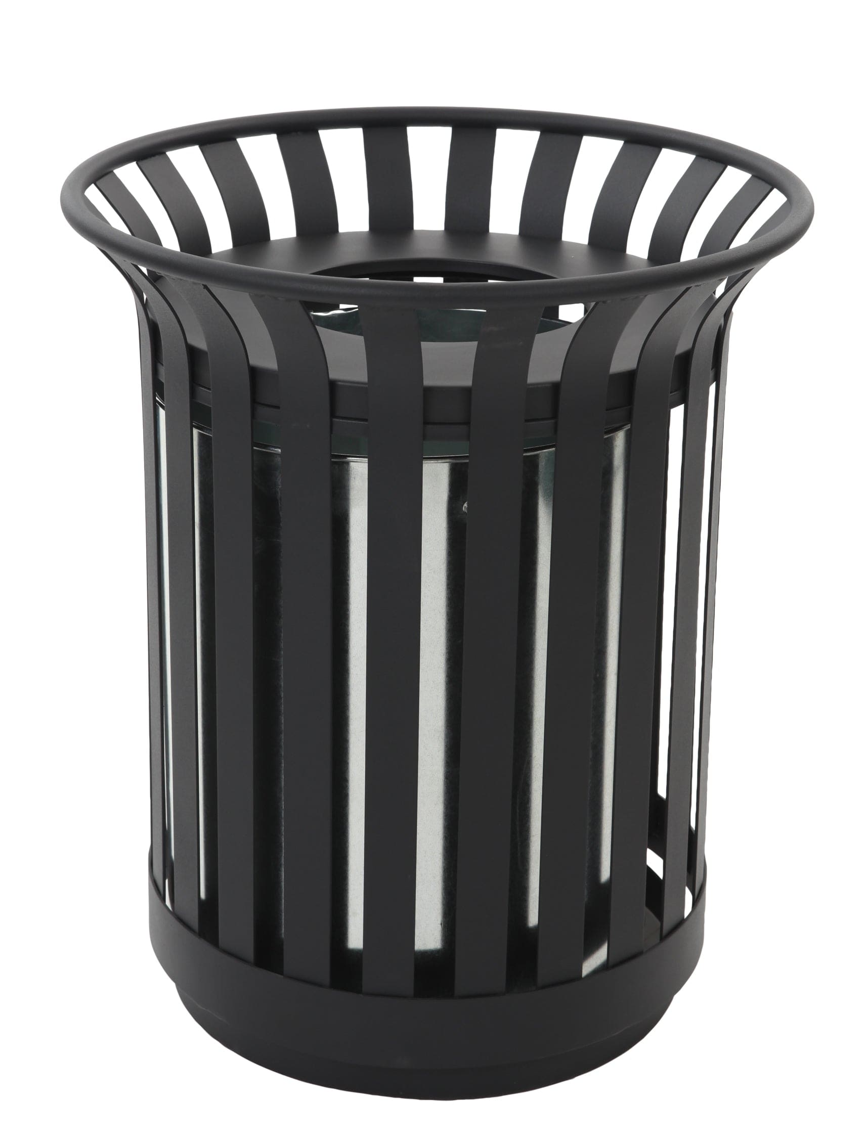 Round Outdoor Litter Bin - 69 Litre