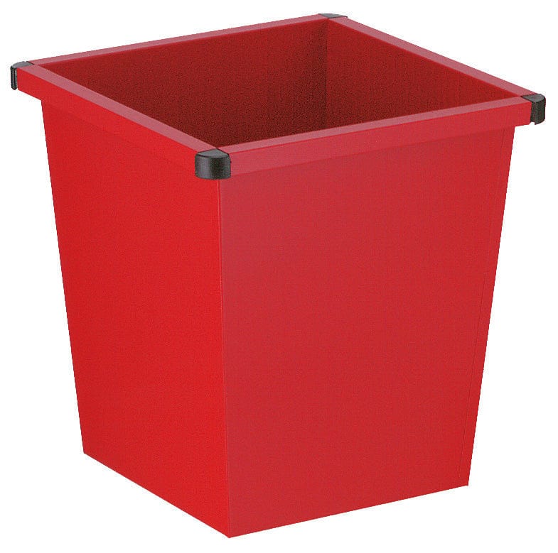 Square Tapered Waste Paper Bin | 6 Colours | 27 Litre