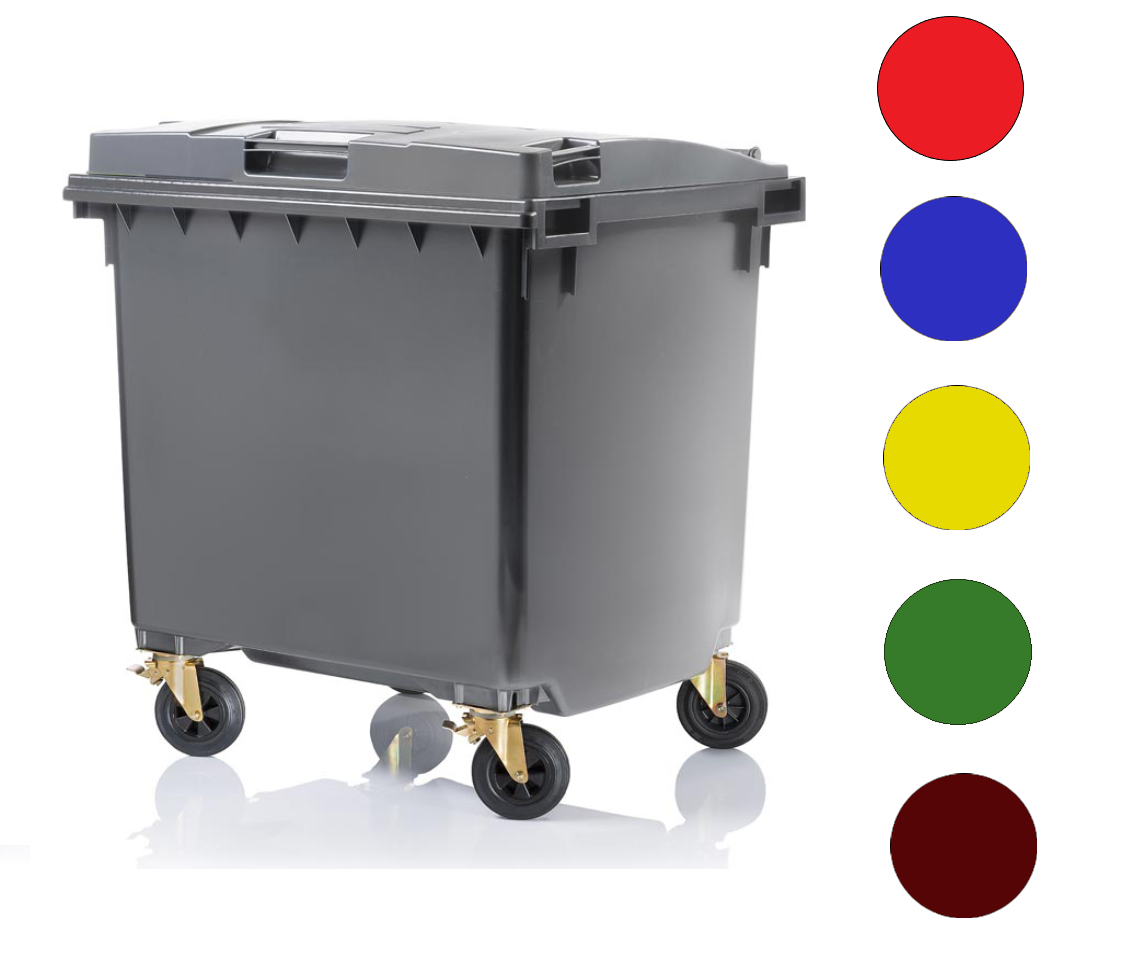 1100 Litre Wheelie Bin | Free Delivery As Standard
