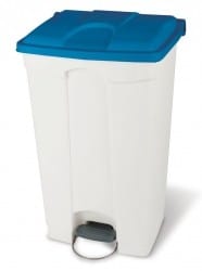 Step on 90 Litre Container with Coloured Lids