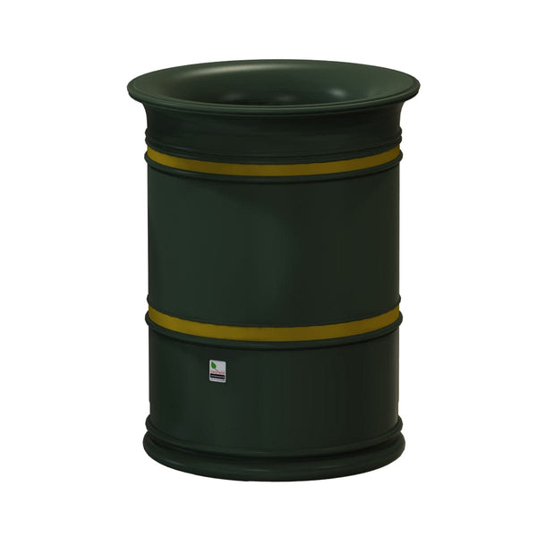 Heritage Round Open Top Litter Bin - 100 Litre