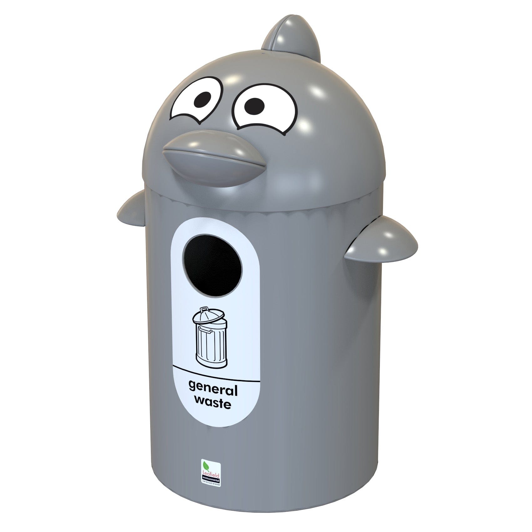 Dolphin Recycling Bin | Generous 55 Litre Capacity