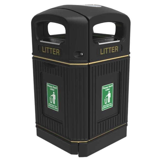 Heritage XL Outdoor Litter Bin - 240 Litres